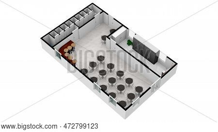 Cafe Top View Plans. Image & Photo (Free Trial) | Bigstock