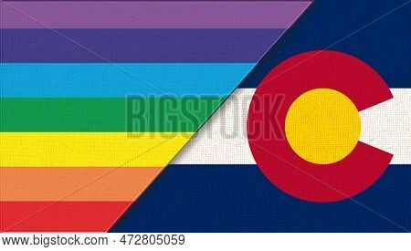 Flags Colorado Lgbt. Image & Photo (Free Trial) | Bigstock