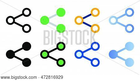 Share Icons Different Vector & Photo (Free Trial) | Bigstock