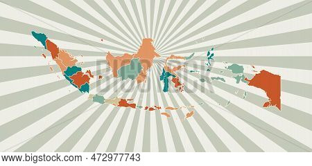 Indonesia Map. Poster Vector & Photo (Free Trial) | Bigstock