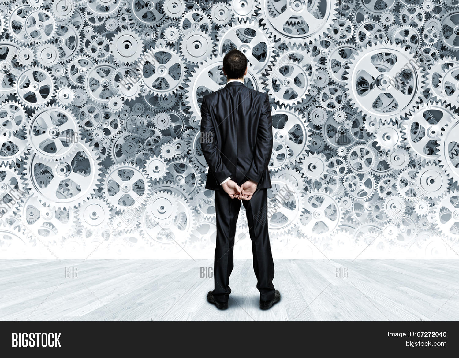 Back View Businessman Image & Photo (Free Trial) | Bigstock