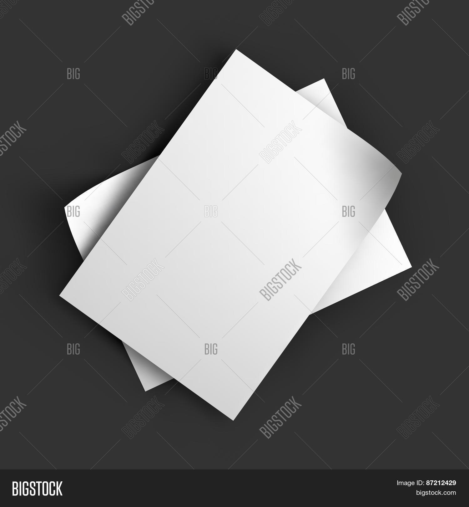 Stack Pages Curved Vector & Photo (Free Trial) | Bigstock