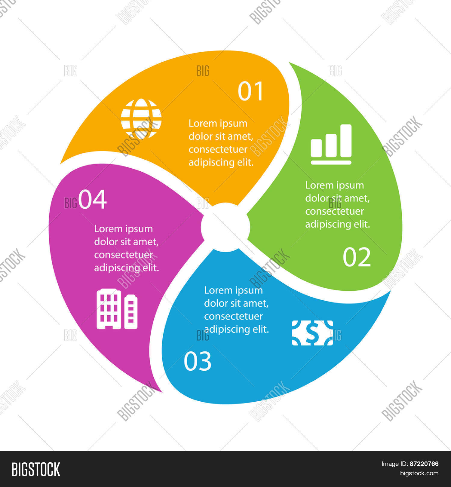 Vector Infographics Vector & Photo (Free Trial) | Bigstock