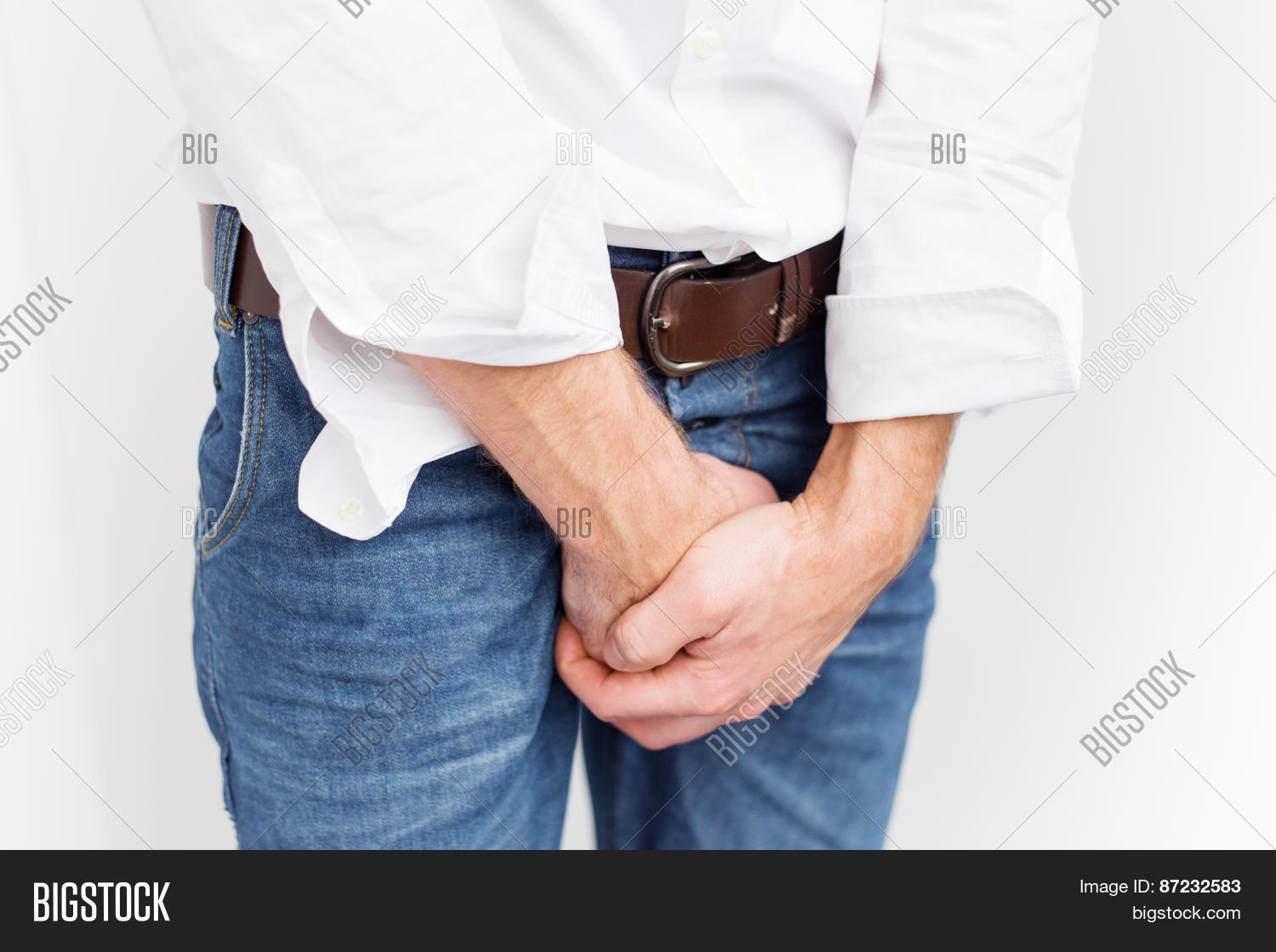 Man Covering His Image & Photo (Free Trial) | Bigstock