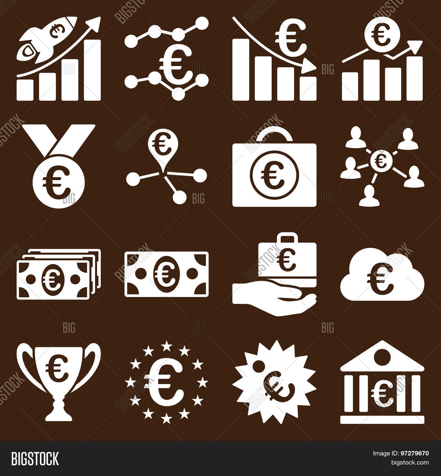 Euro Banking Business Vector & Photo (Free Trial) | Bigstock