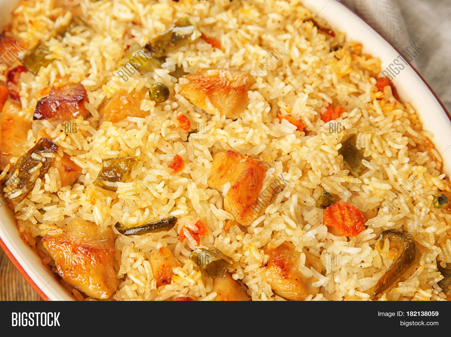 Tasty Rice Chicken Image & Photo (Free Trial) | Bigstock