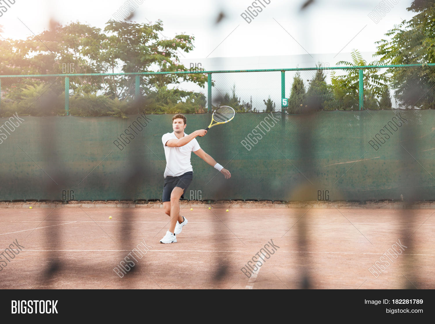 Tennis Player Man. Image & Photo (Free Trial) | Bigstock