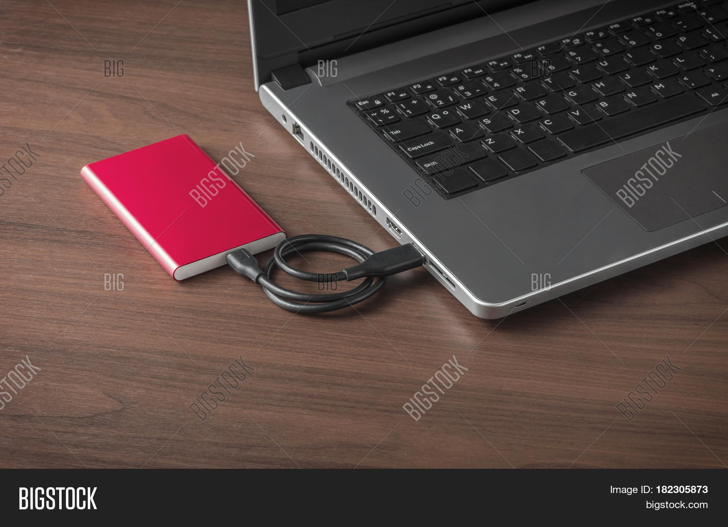 Red External Hard Image & Photo (Free Trial) | Bigstock