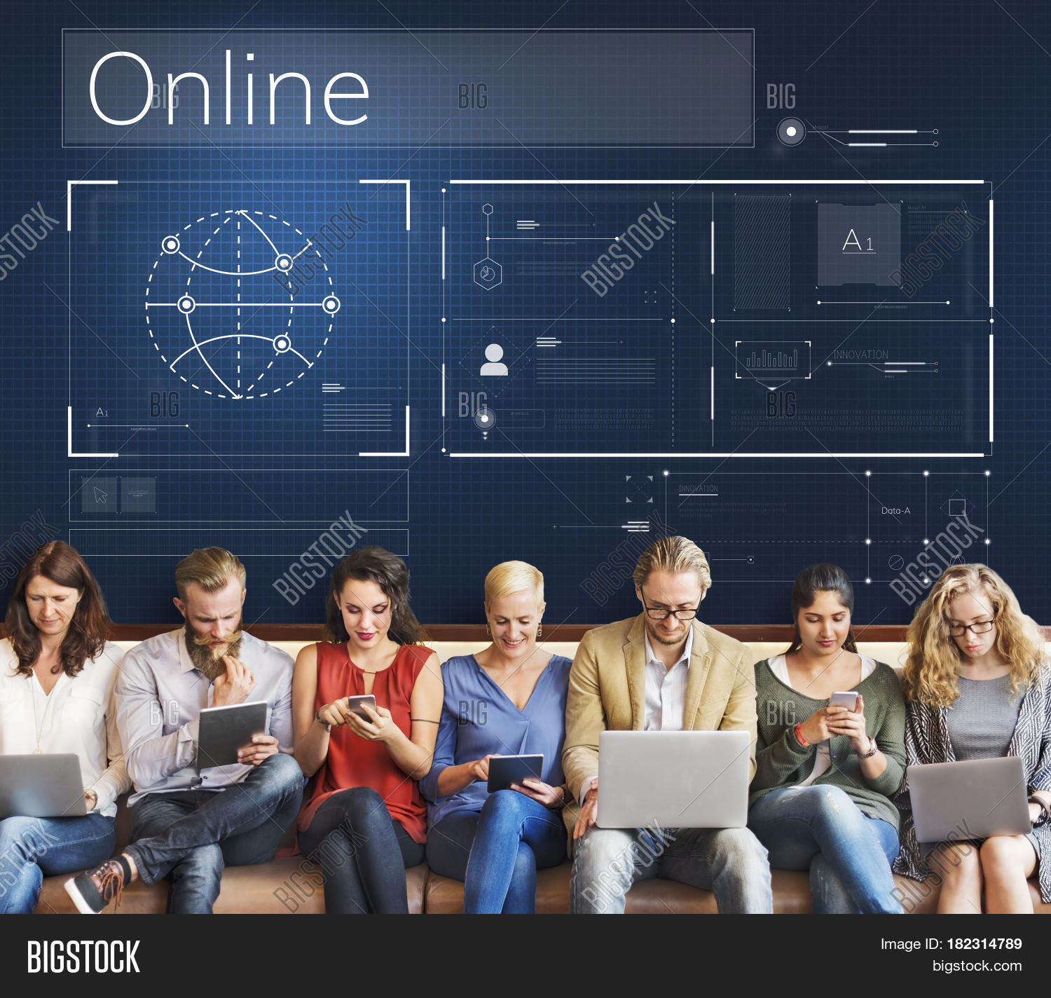 People Connected Image & Photo (Free Trial) | Bigstock