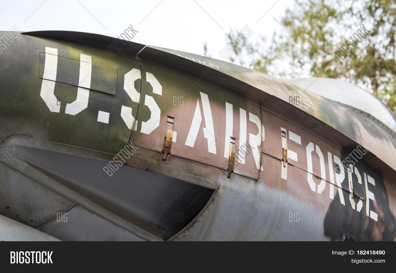 U.S Air Force Words On Image & Photo (Free Trial) | Bigstock