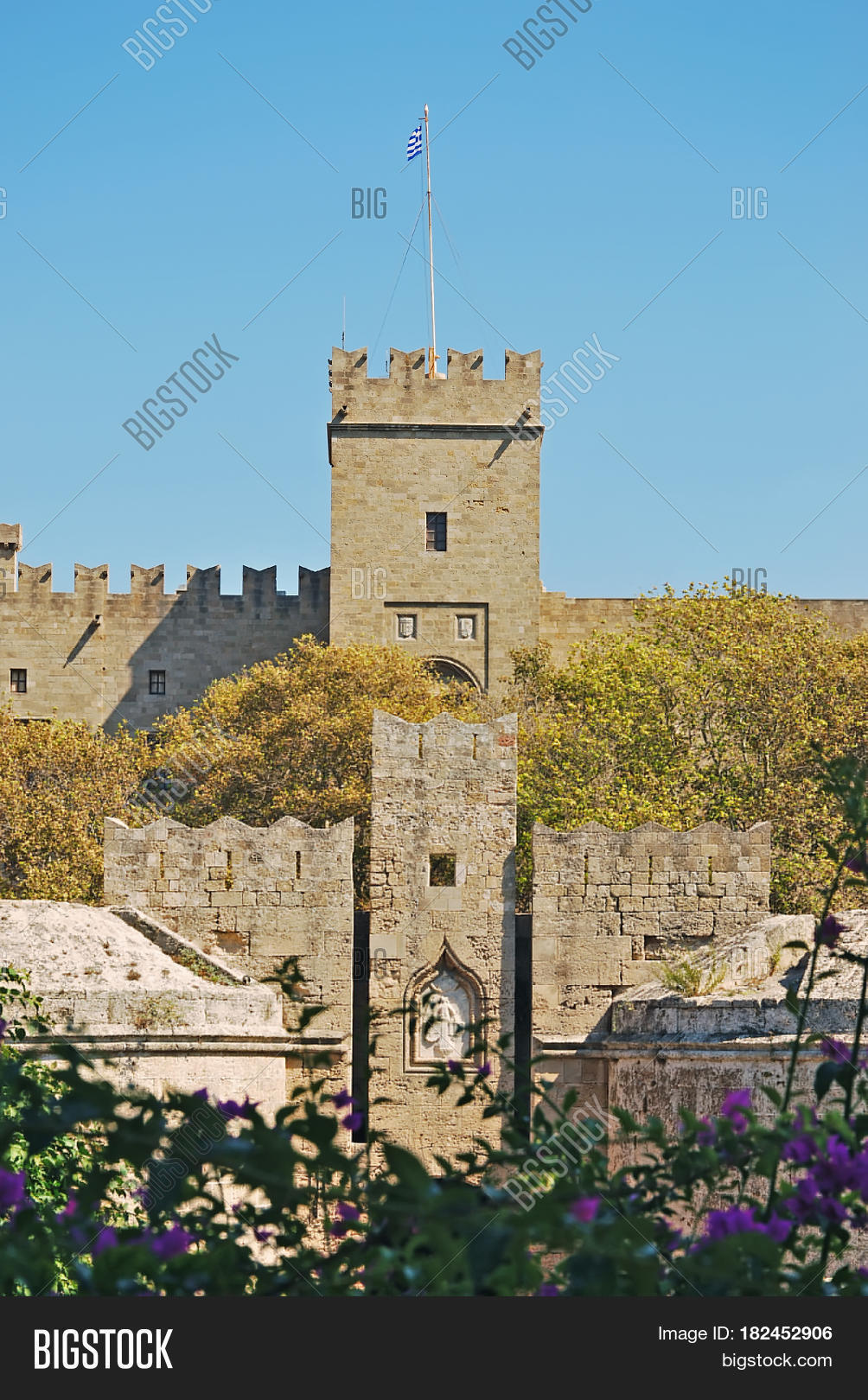 Rhodes Landmark Image & Photo (Free Trial) | Bigstock