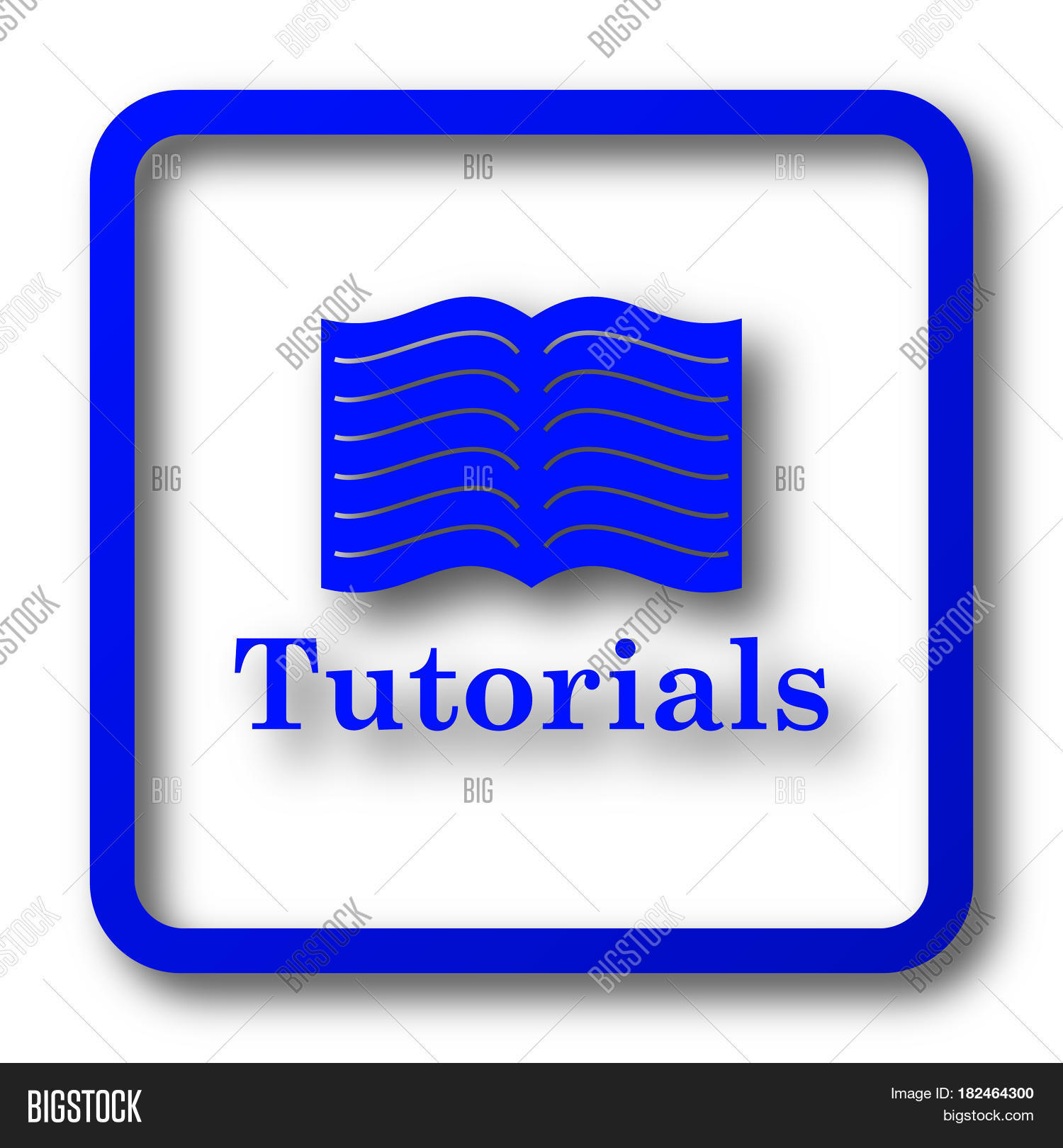 Tutorials Icon Image & Photo (Free Trial) | Bigstock