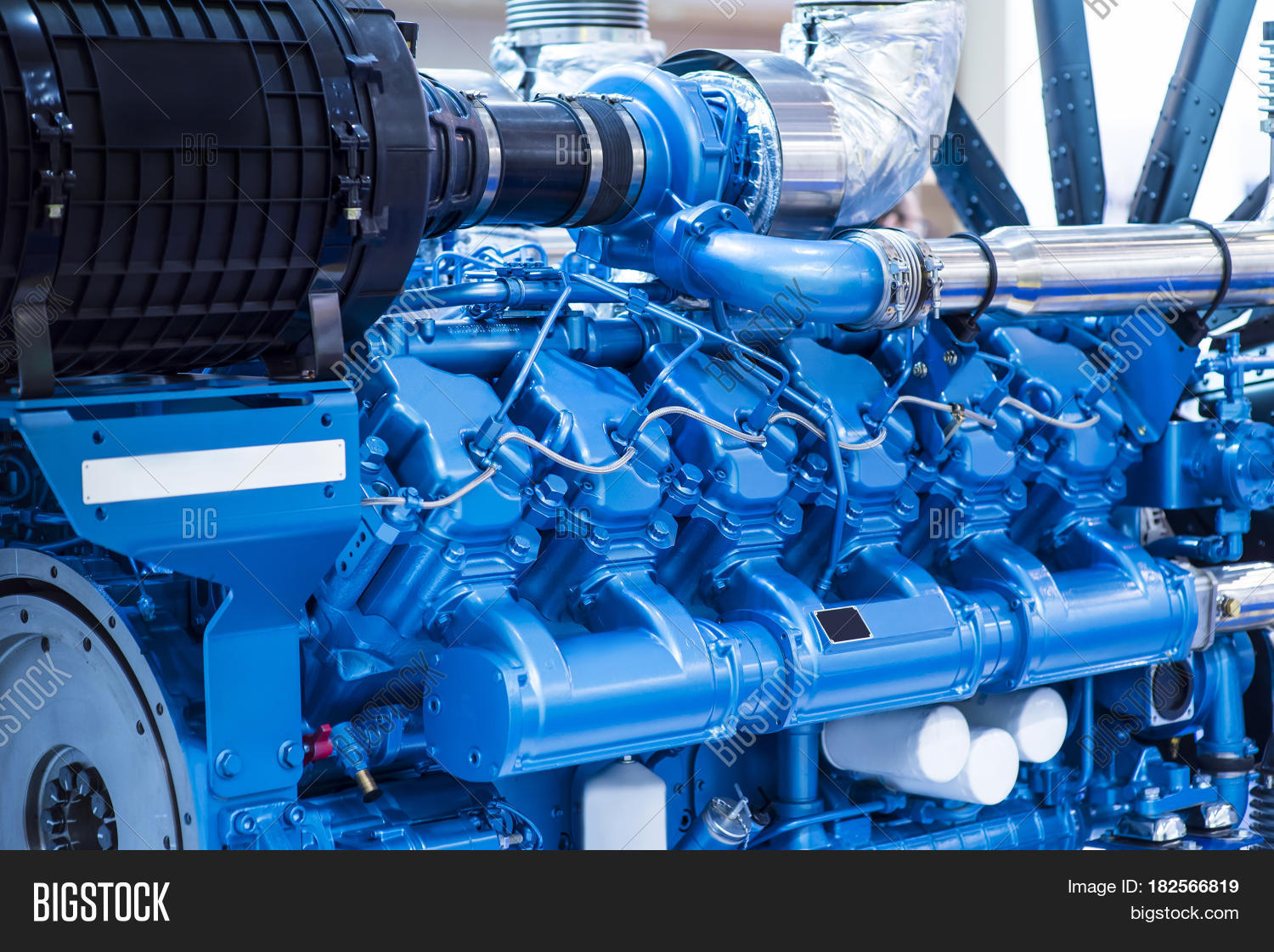 Diesel Engine Boat. Image & Photo (Free Trial) | Bigstock