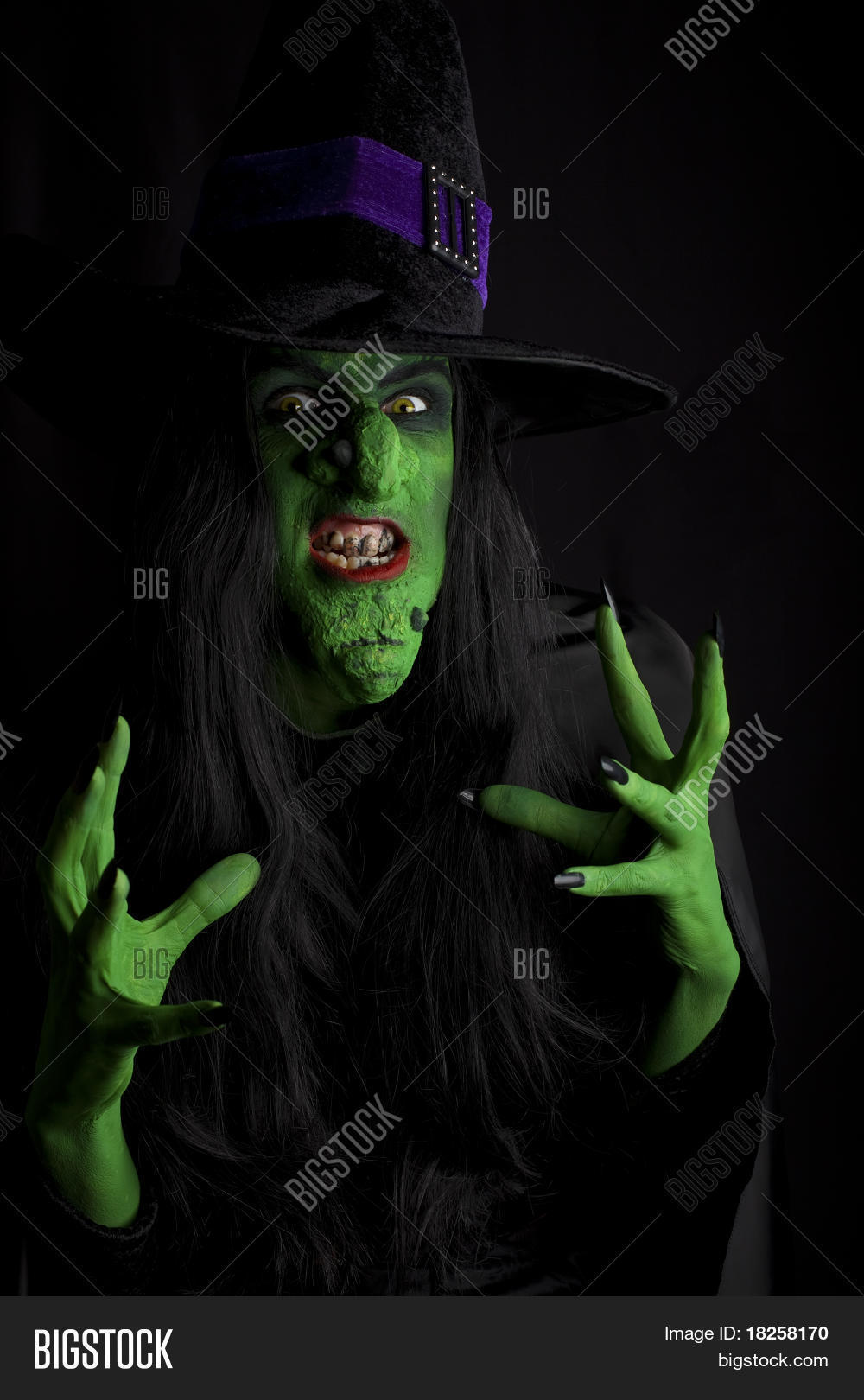 Scary Witch About Image & Photo (Free Trial) | Bigstock