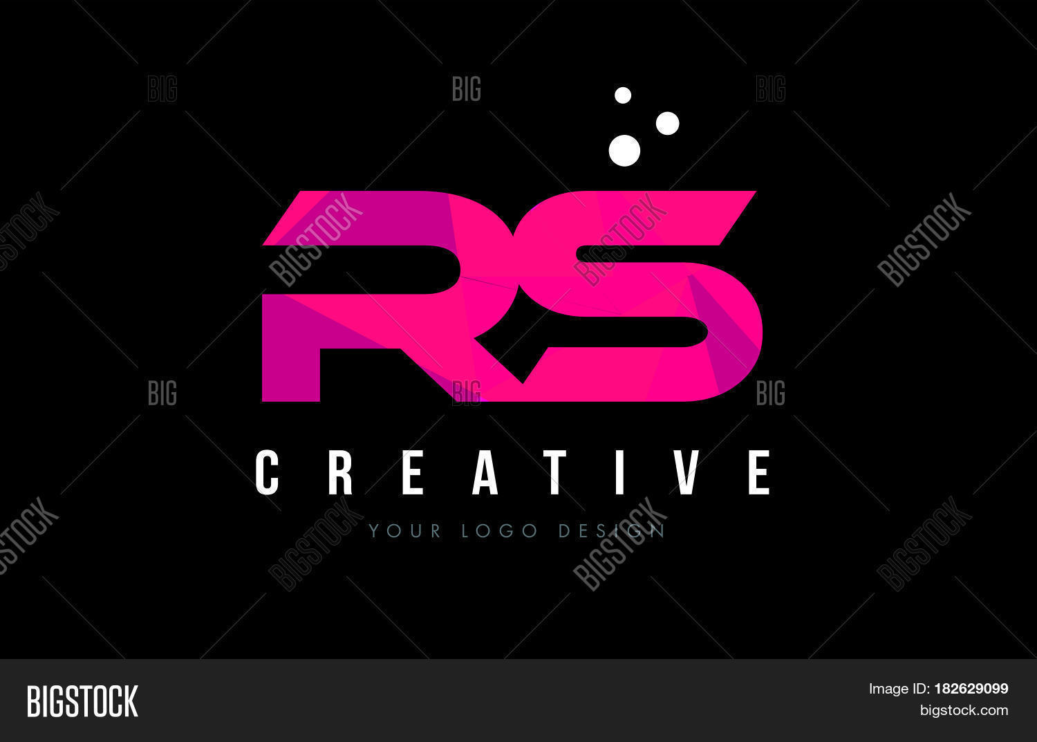 Rs R S Letter Logo Vector & Photo (Free Trial) | Bigstock