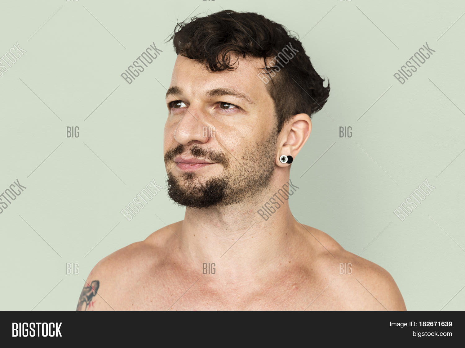 Adult Man Serene Face Image & Photo (Free Trial) | Bigstock