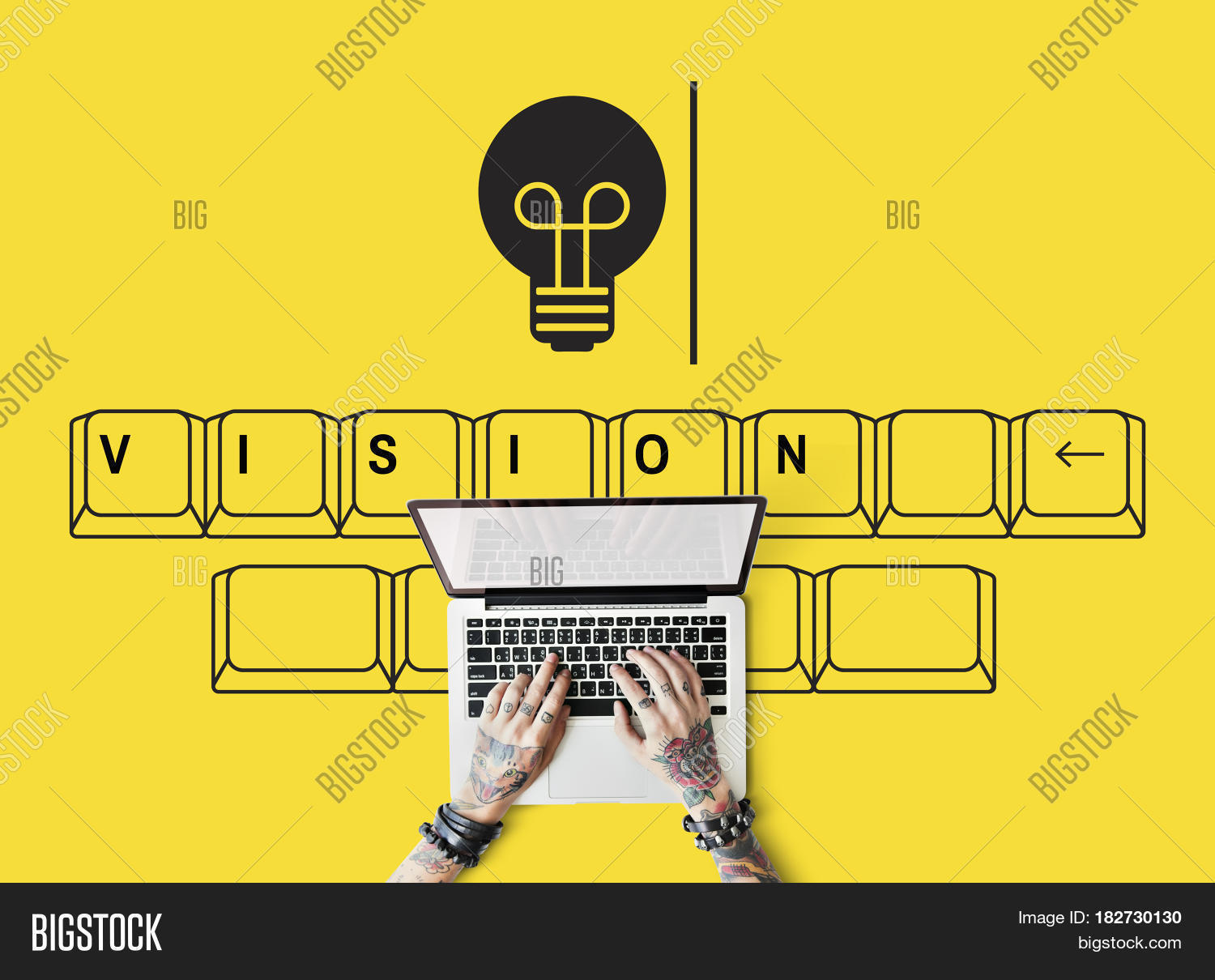 Light Bulb Keyboard Image & Photo (Free Trial) | Bigstock