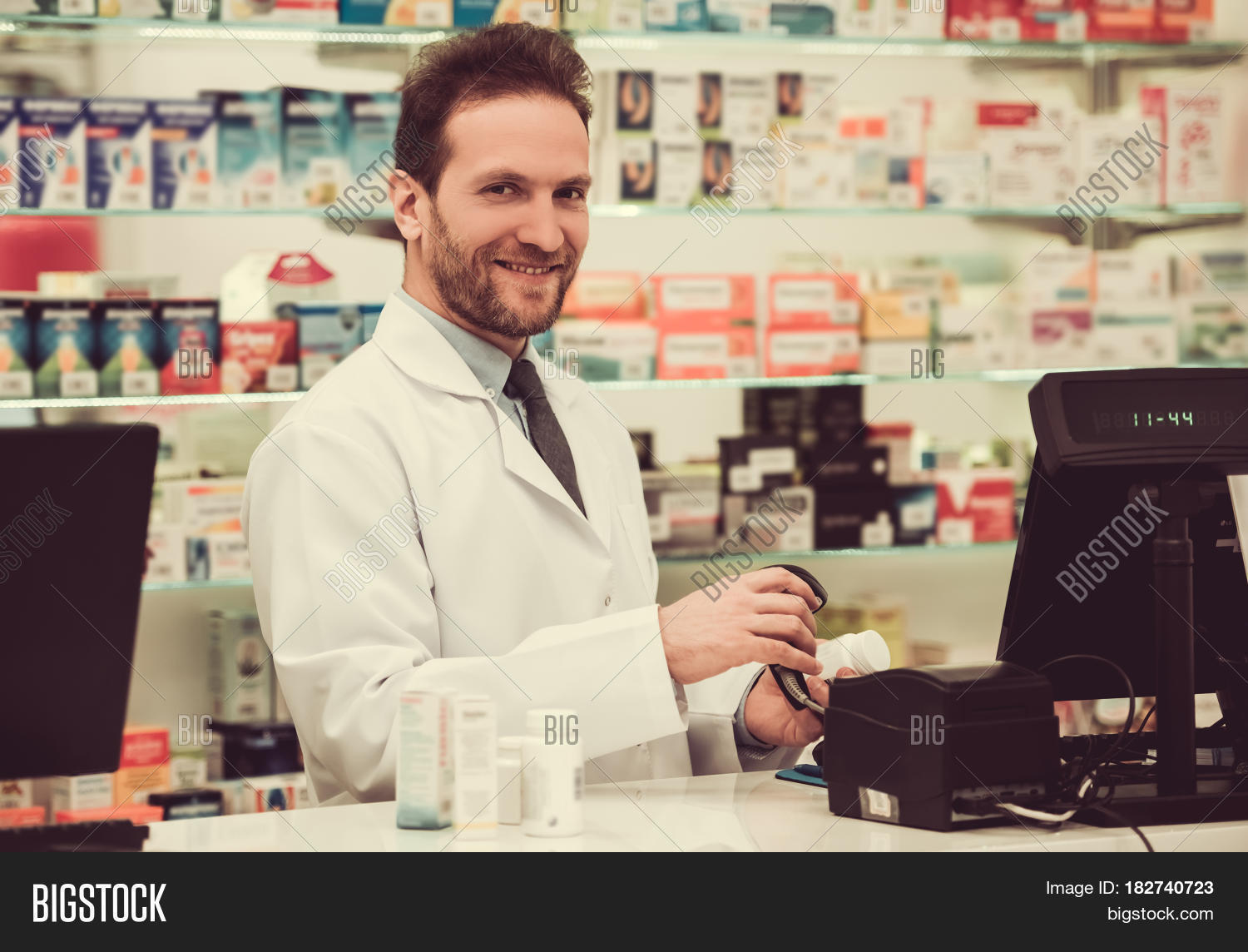 Handsome Pharmacist Image & Photo (Free Trial) | Bigstock