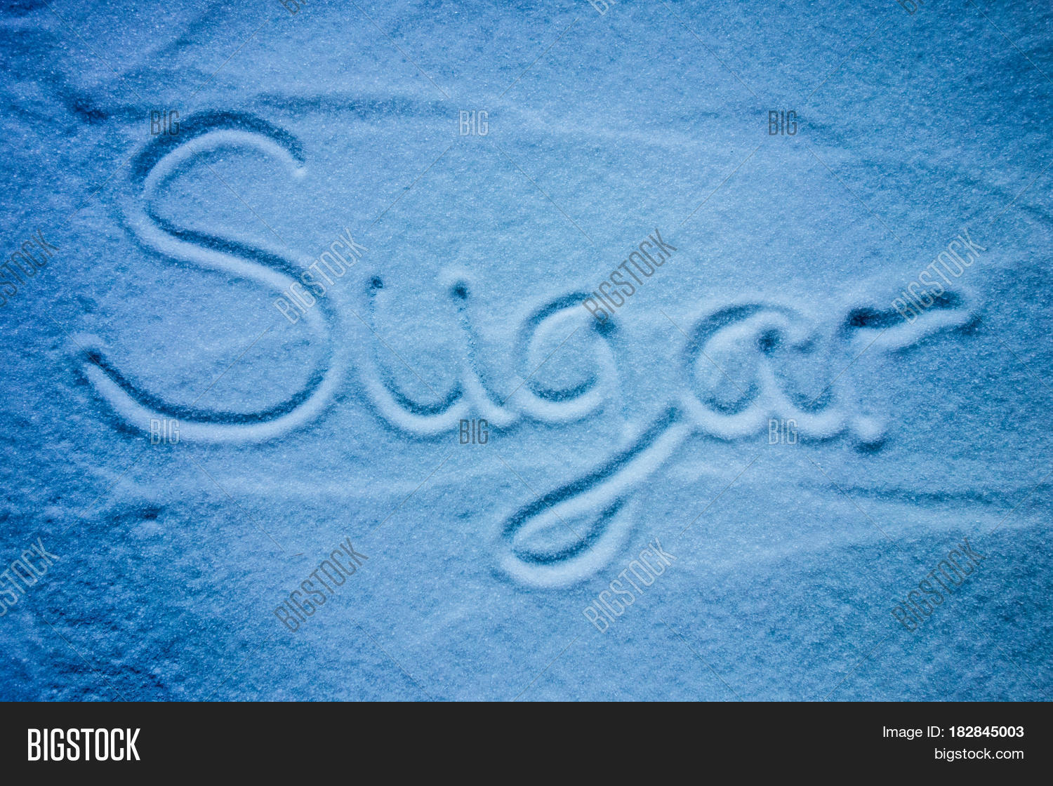 Sugar Sign Writing Image & Photo (Free Trial) | Bigstock
