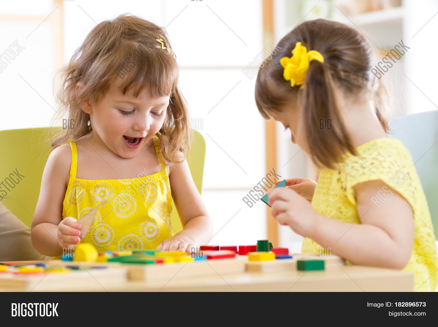 Kids Playing Colorful Image & Photo (Free Trial) | Bigstock