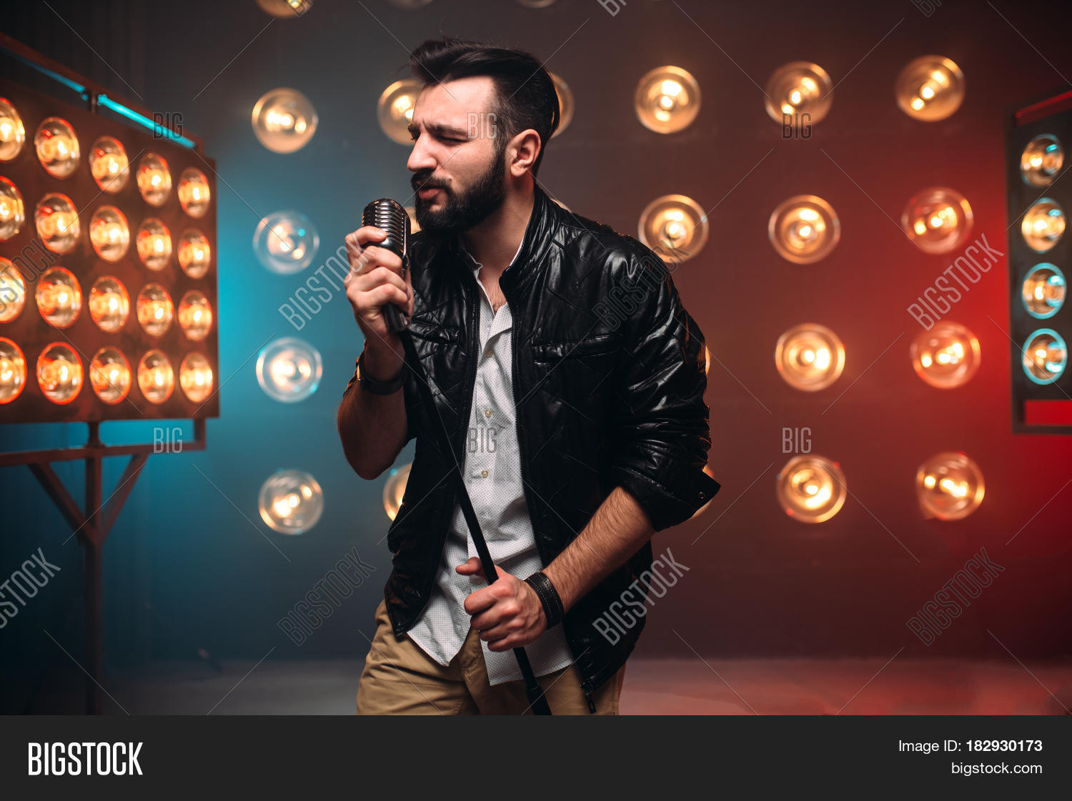 Brutal Bearded Singer Image & Photo (Free Trial) | Bigstock