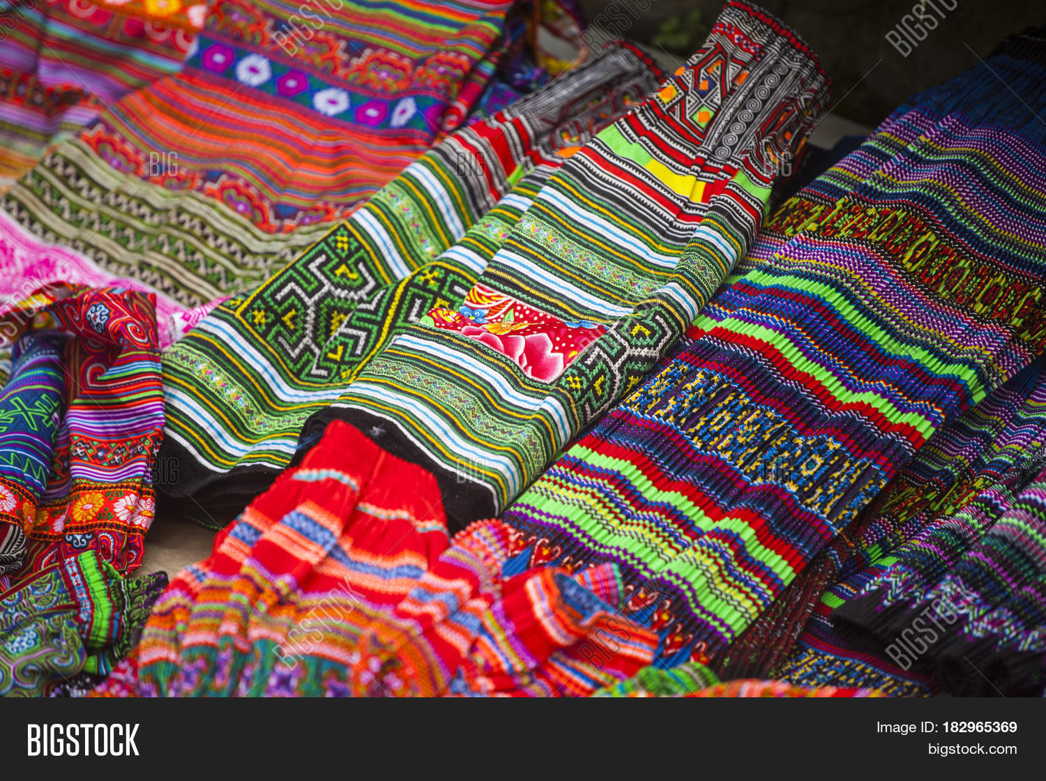 Handmade Textiles Sale Image & Photo (Free Trial) | Bigstock
