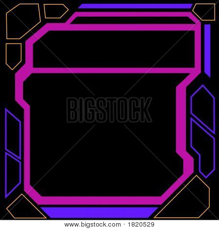 Futuristic Border Vector & Photo (Free Trial) | Bigstock