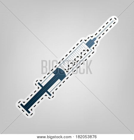 Syringe Sign Vector & Photo (Free Trial) | Bigstock