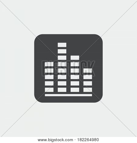 EQ Icon Isolated On Vector & Photo (Free Trial) | Bigstock