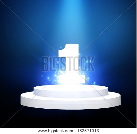 Number One.podium On Vector & Photo (Free Trial) | Bigstock