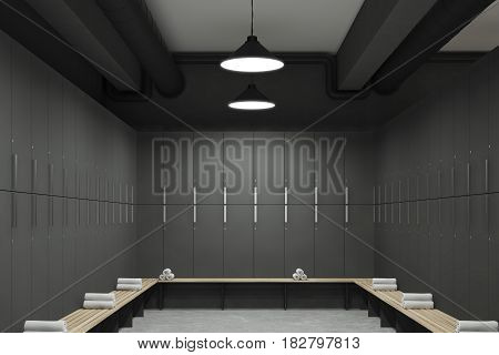 Front View Gray Locker Image & Photo (Free Trial) | Bigstock
