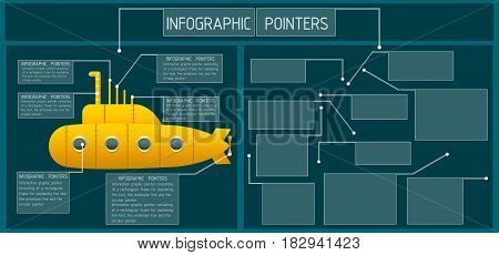 Infographic Pointers Vector & Photo (Free Trial) | Bigstock
