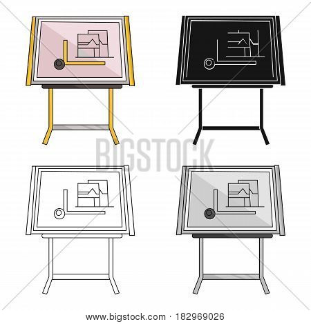 Drawing Board Icon Vector & Photo (Free Trial) | Bigstock