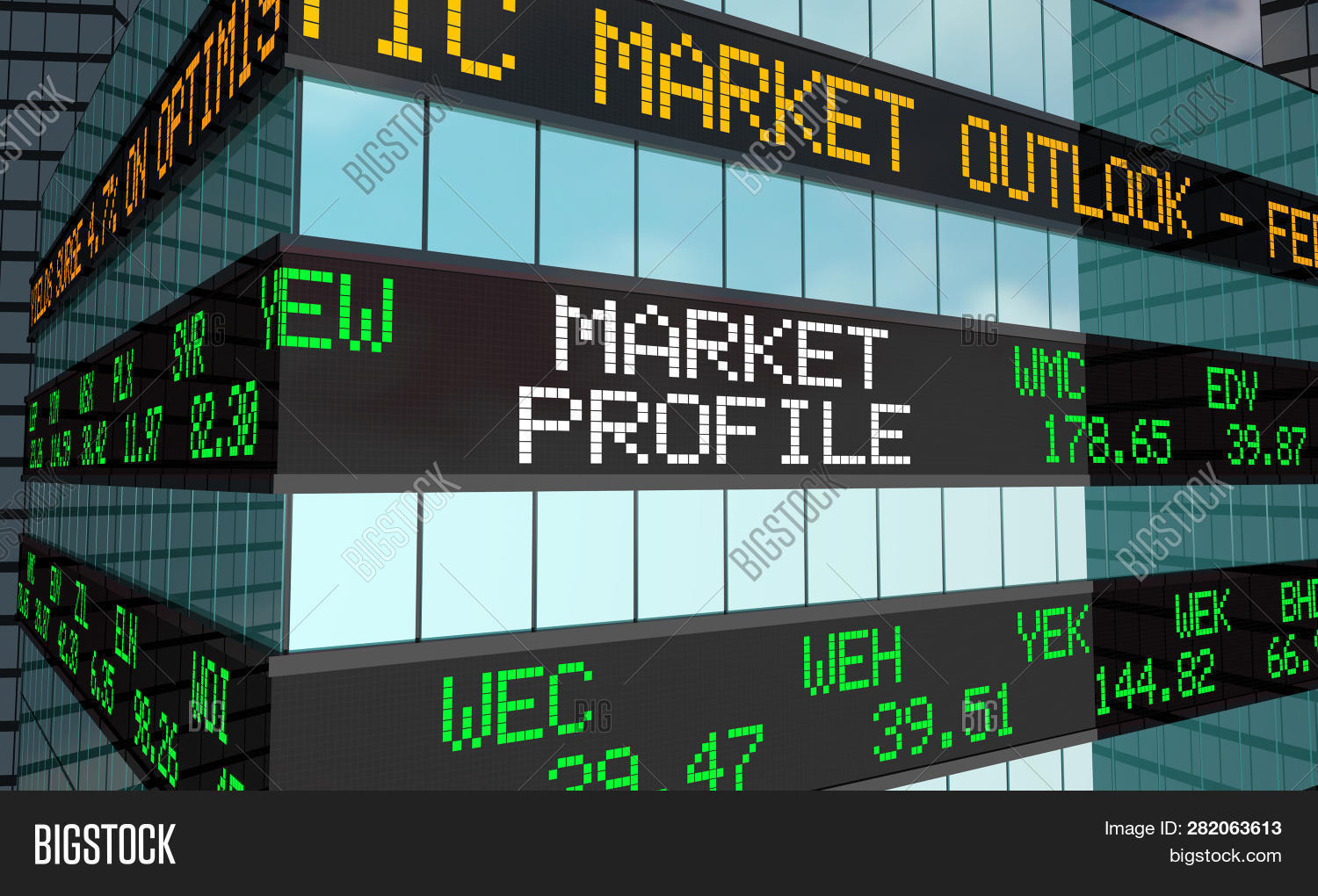 Market Profile Stock Image & Photo (Free Trial) | Bigstock