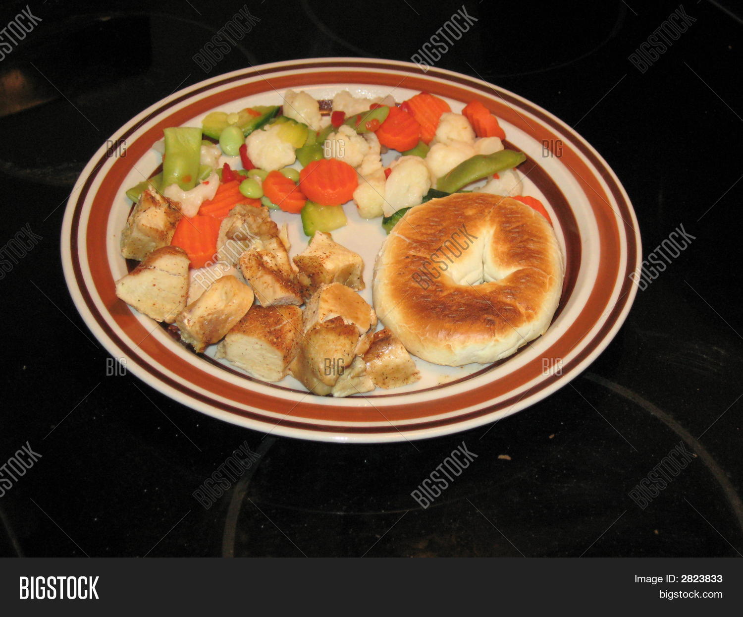 Food Plate Image & Photo (Free Trial) | Bigstock