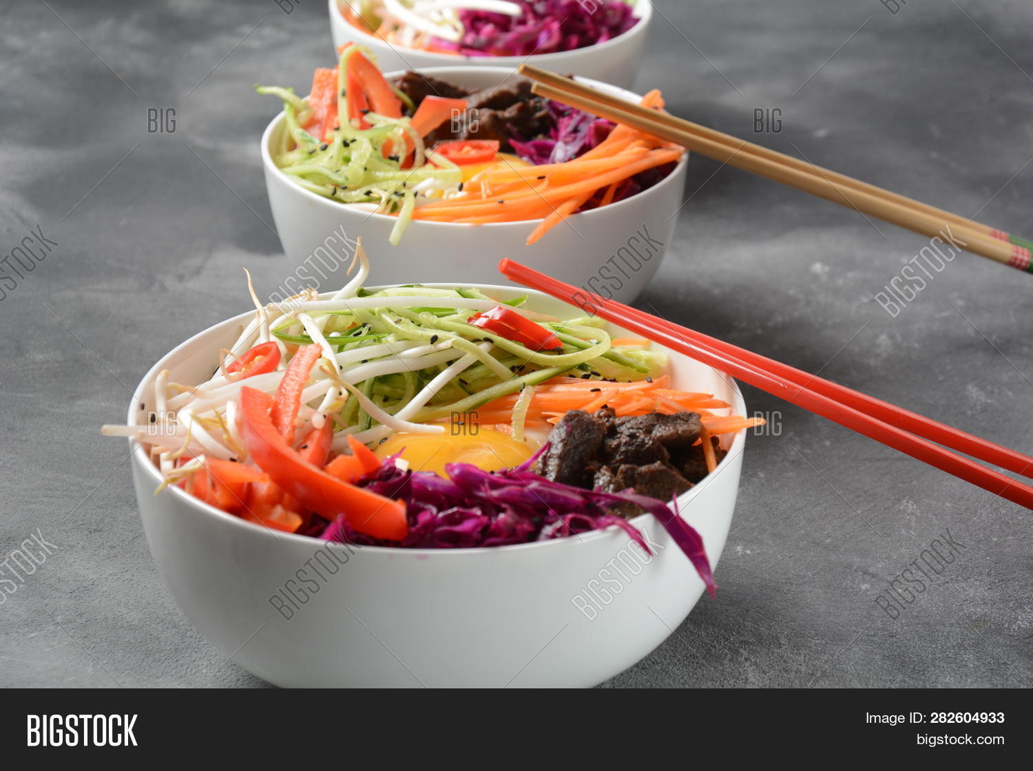 Bi Bim Bap Rice Fried Image & Photo (Free Trial) | Bigstock