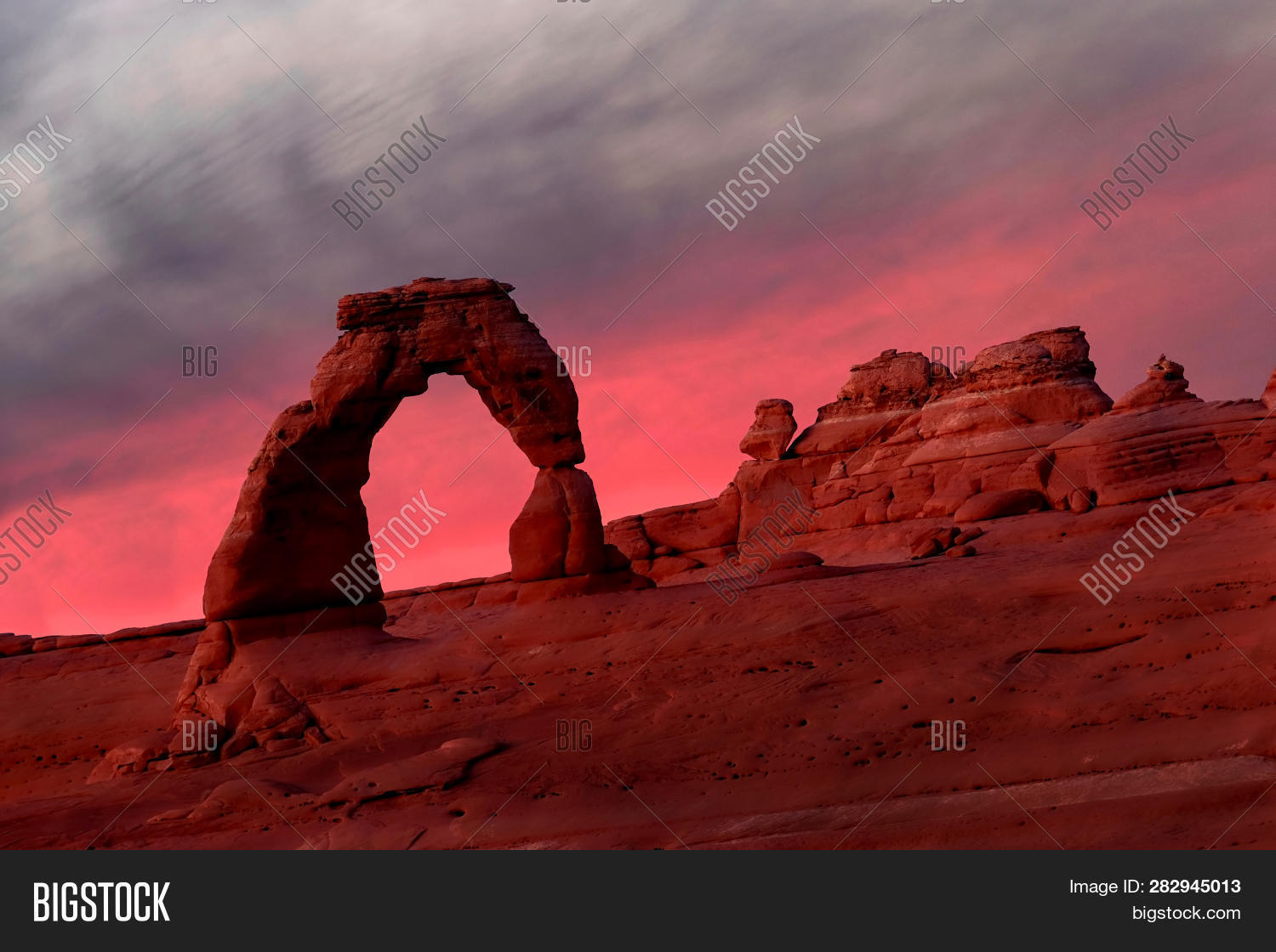 Natural Sandstone Arch Image & Photo (Free Trial) | Bigstock