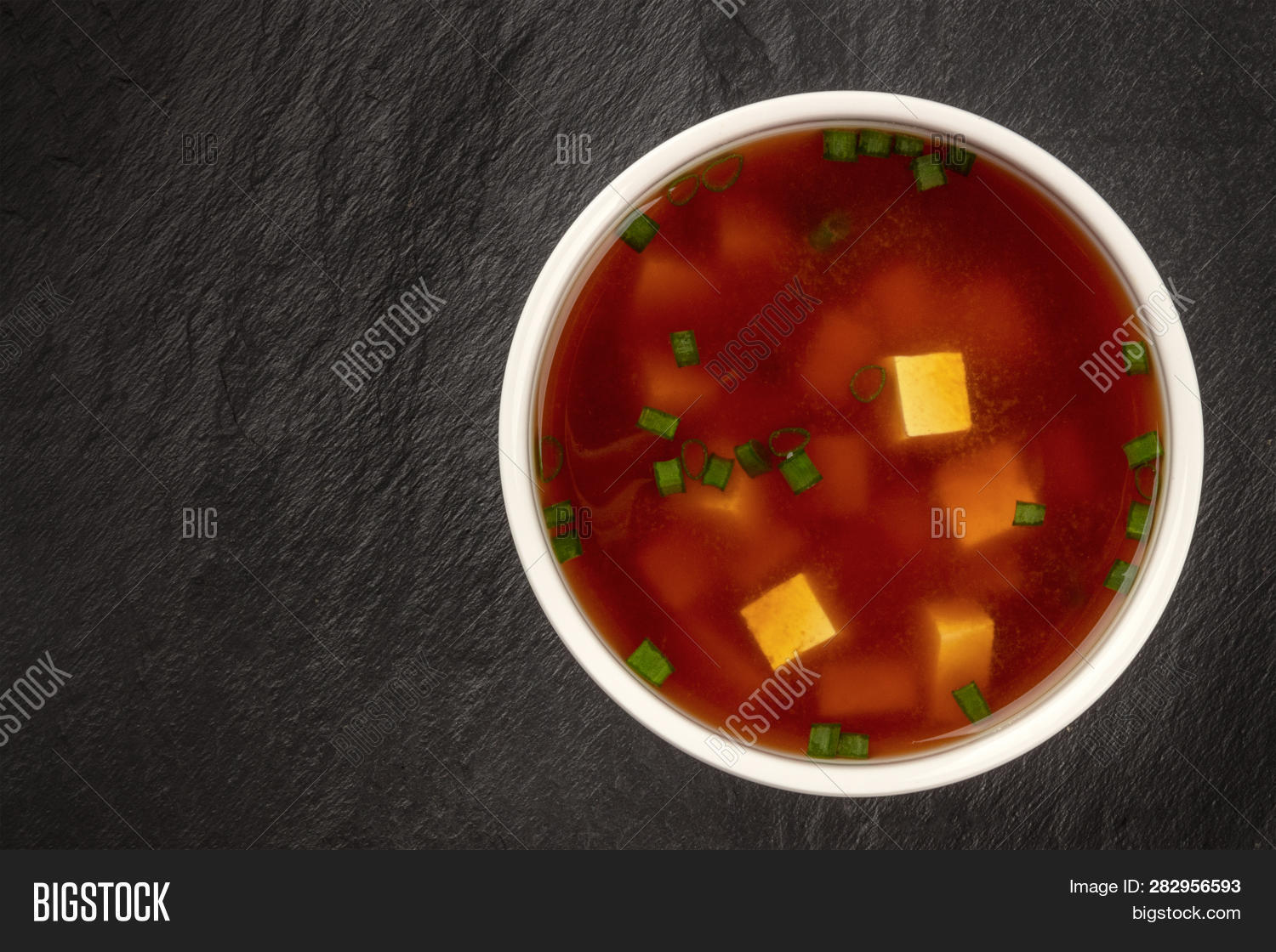 Miso Shiru Soup Tofu Image & Photo (Free Trial) | Bigstock
