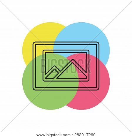Photo Gallery Icon - Vector & Photo (Free Trial) | Bigstock