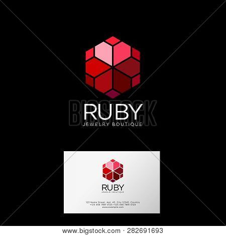 Ruby Logo. Red Vector & Photo (Free Trial) | Bigstock