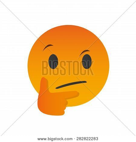 Thinking Face Clipart