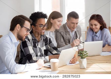 Happy Diverse Research Image & Photo (Free Trial) | Bigstock