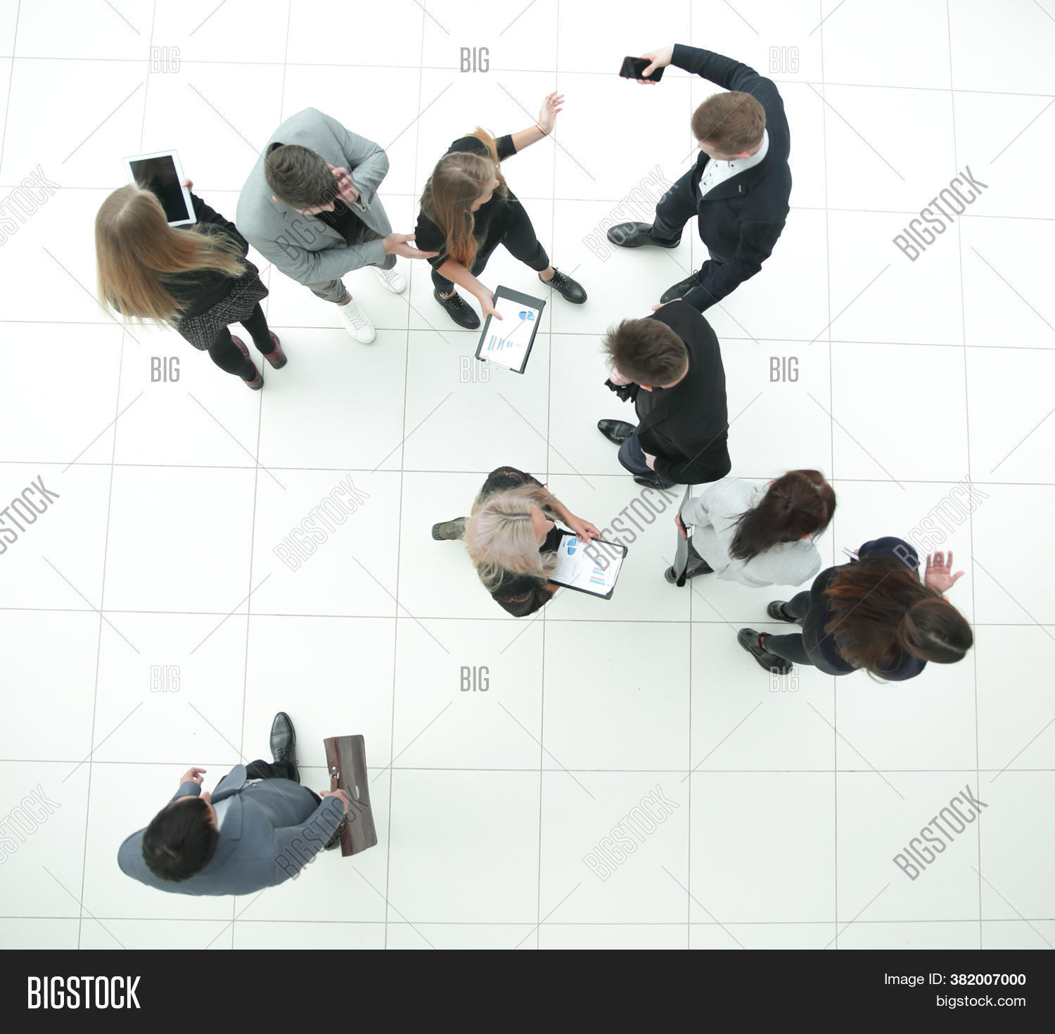 Top View. Group Image & Photo (Free Trial) | Bigstock