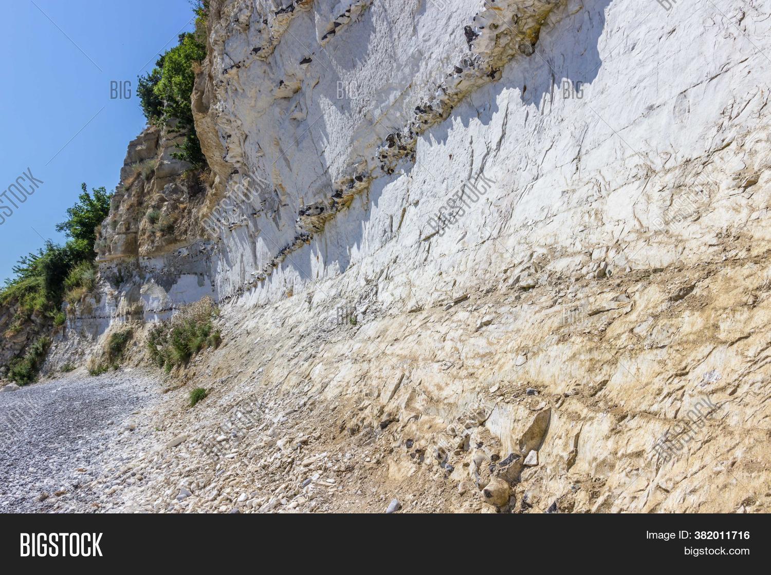 Layers Chalk Flint Image & Photo (Free Trial) | Bigstock