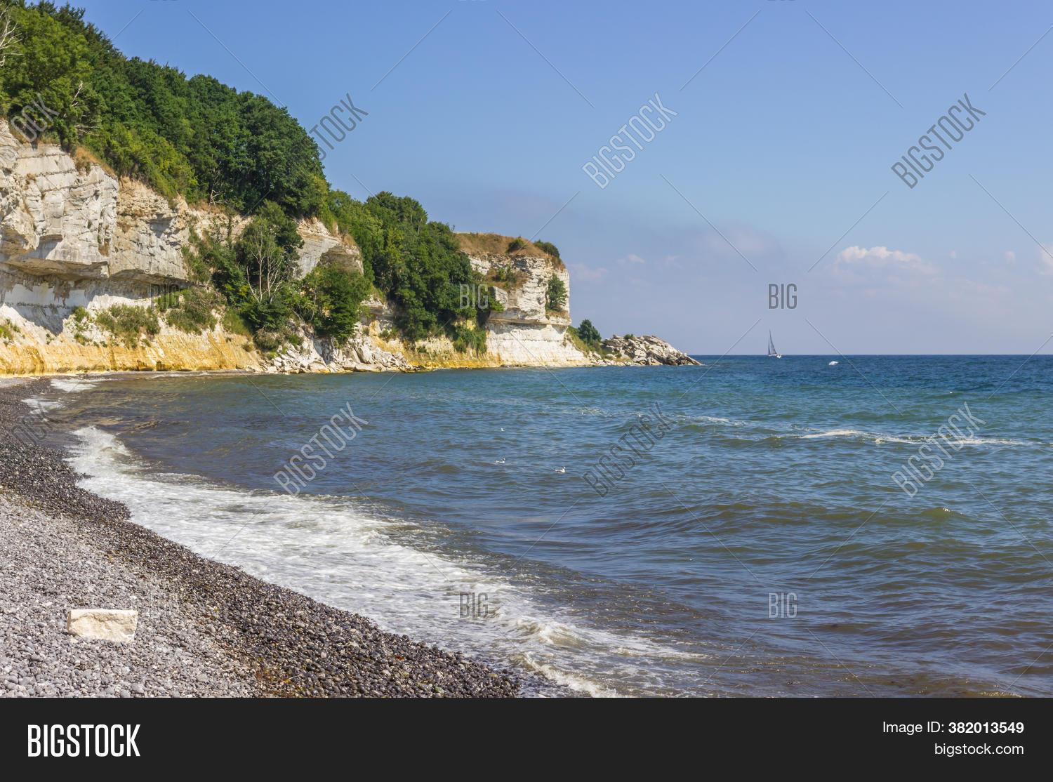 Beach Flint Pebbles Image & Photo (Free Trial) | Bigstock