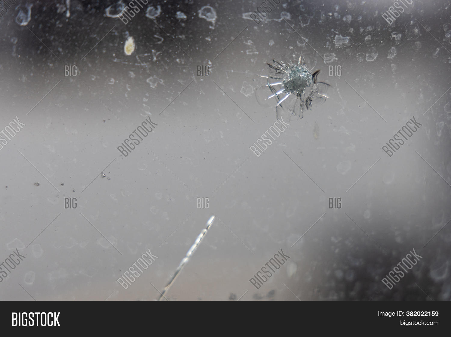 Cracked Windscreen Image & Photo (Free Trial) | Bigstock