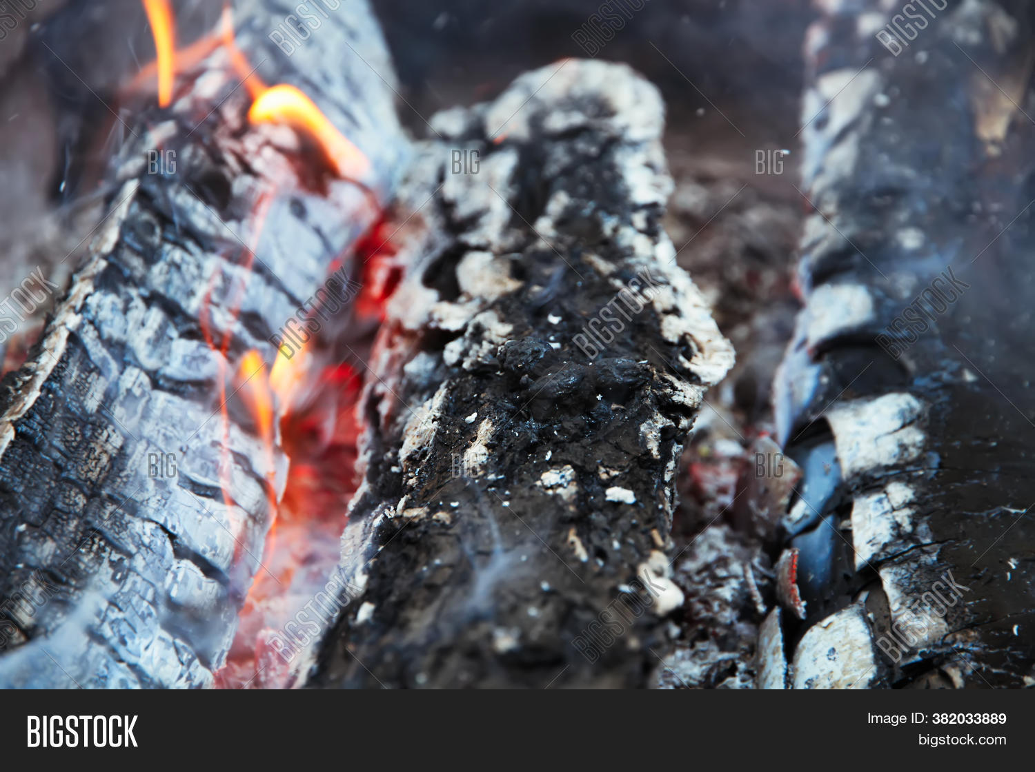Glowing Embers Hot Red Image & Photo (Free Trial) | Bigstock