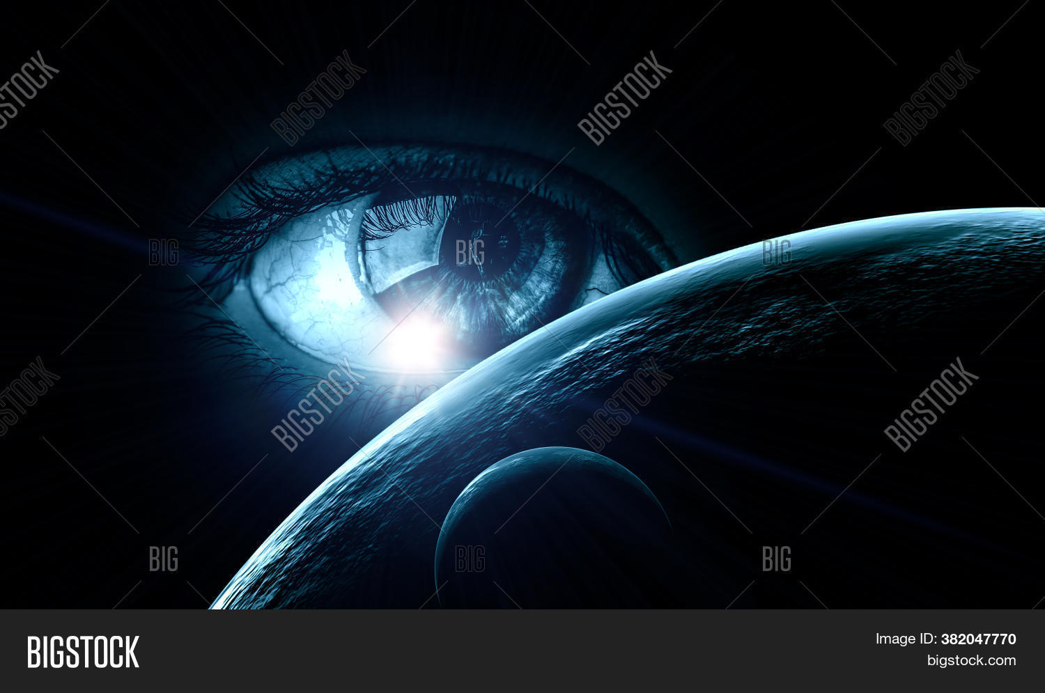Human Eye Space. Image & Photo (Free Trial) | Bigstock