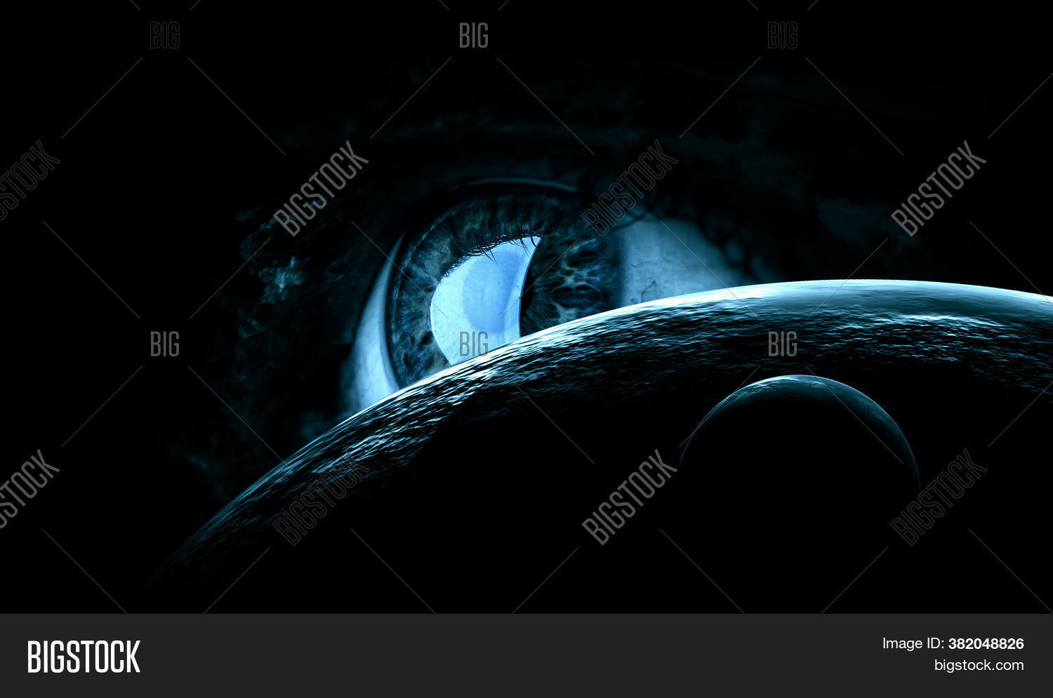 Human Eye Space. Image & Photo (Free Trial) | Bigstock