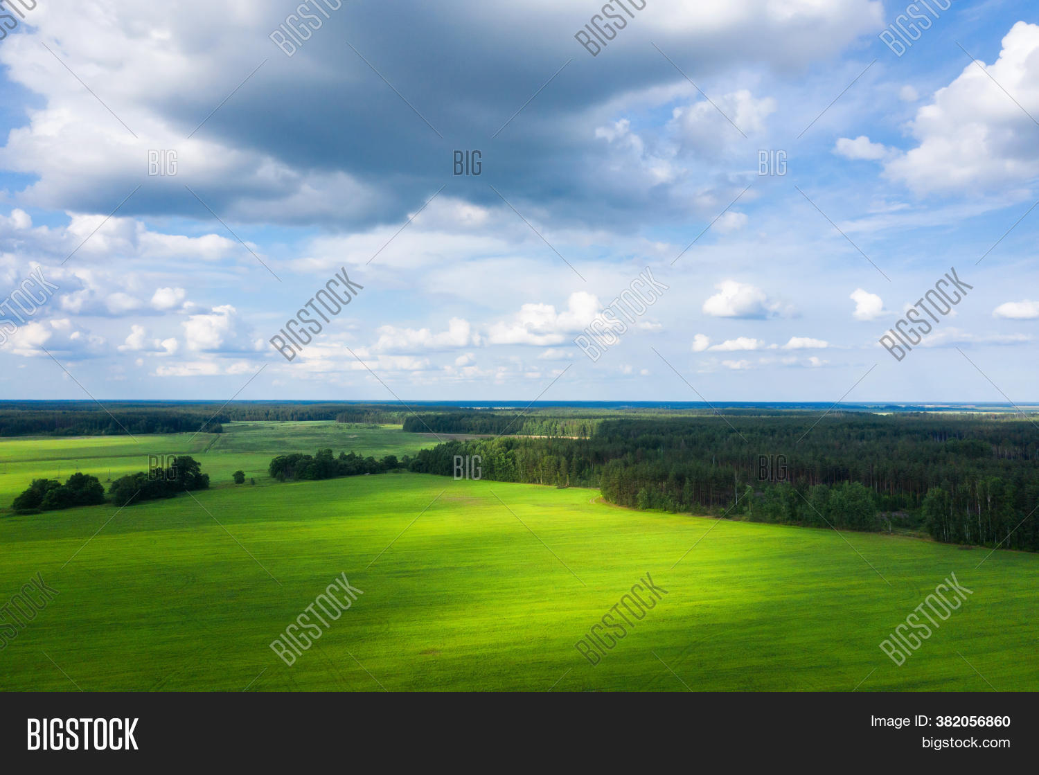 Sunny Aerial View Image & Photo (Free Trial) | Bigstock
